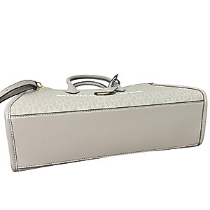 Michael Kors Mirella Medium Tote Bag (Pearl Grey Multi)