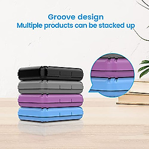 ORICO Hard Drive Case 3.5 inch HDD Storage Carrying Case Anti-Static and Shockproof External Hard Drive Portable Case for WD,Seagate,Toshiba-PHXBK