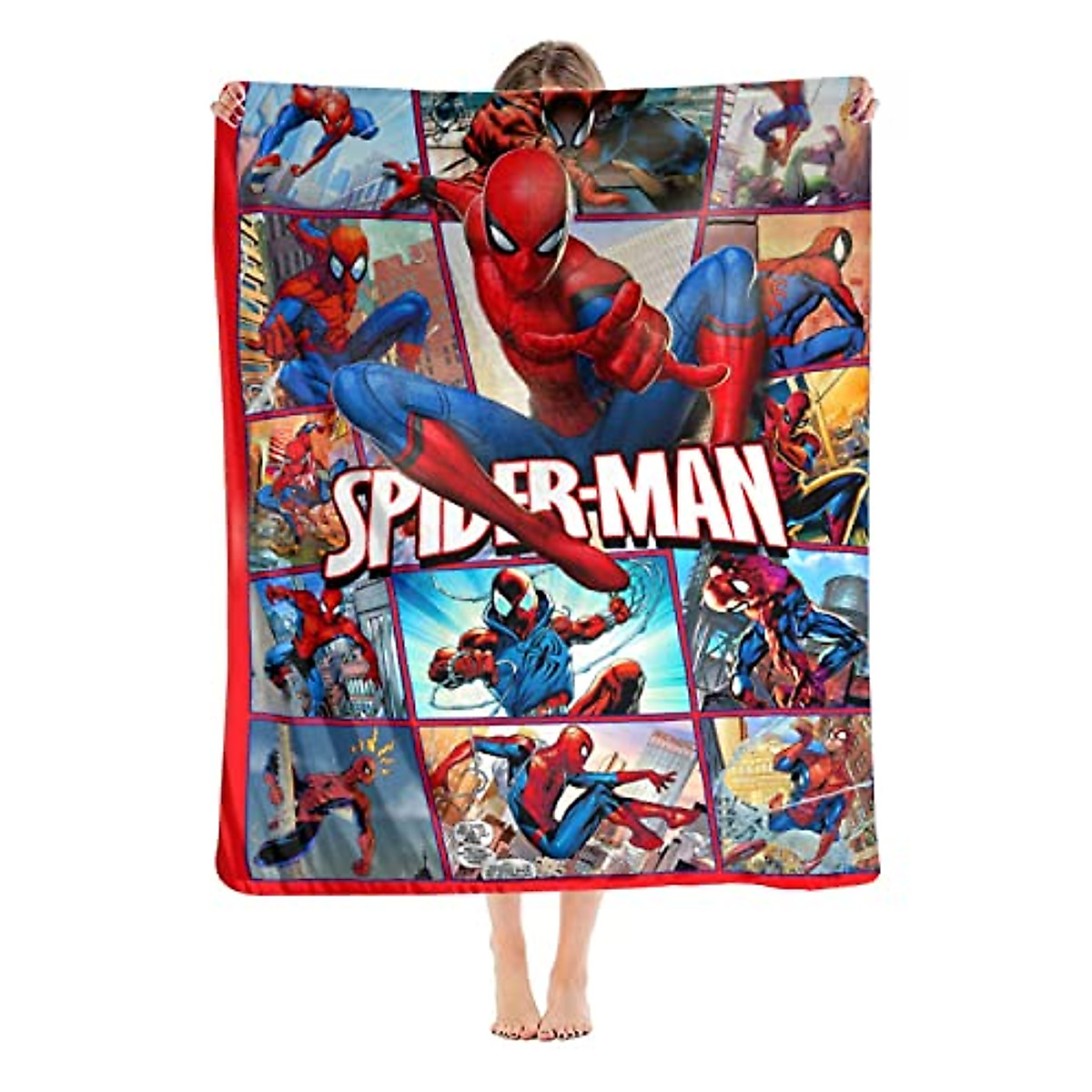 Blanket Flannel Manga Soft Cozy Throw Blanket for Couch Bed Sofa 52"x 62"