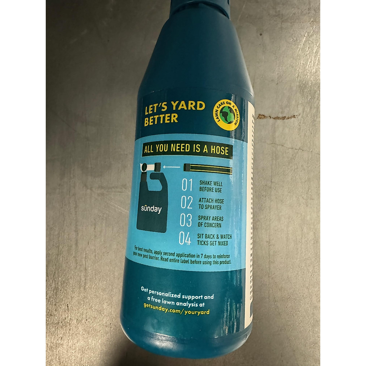 Sunday Nix Ticks - Tick Control Spray - Ready-to-Use Bug Spray - Concentrated Cedar Oil - Helps Kill Ticks, Tick Larvae, Fleas, and Mosquitos - Lasts up to 4 Weeks - 32 Fl Oz