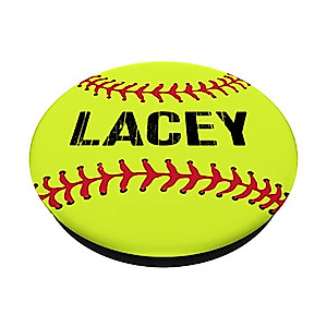 Lacey Name Softball Lacey PopSockets Swappable PopGrip