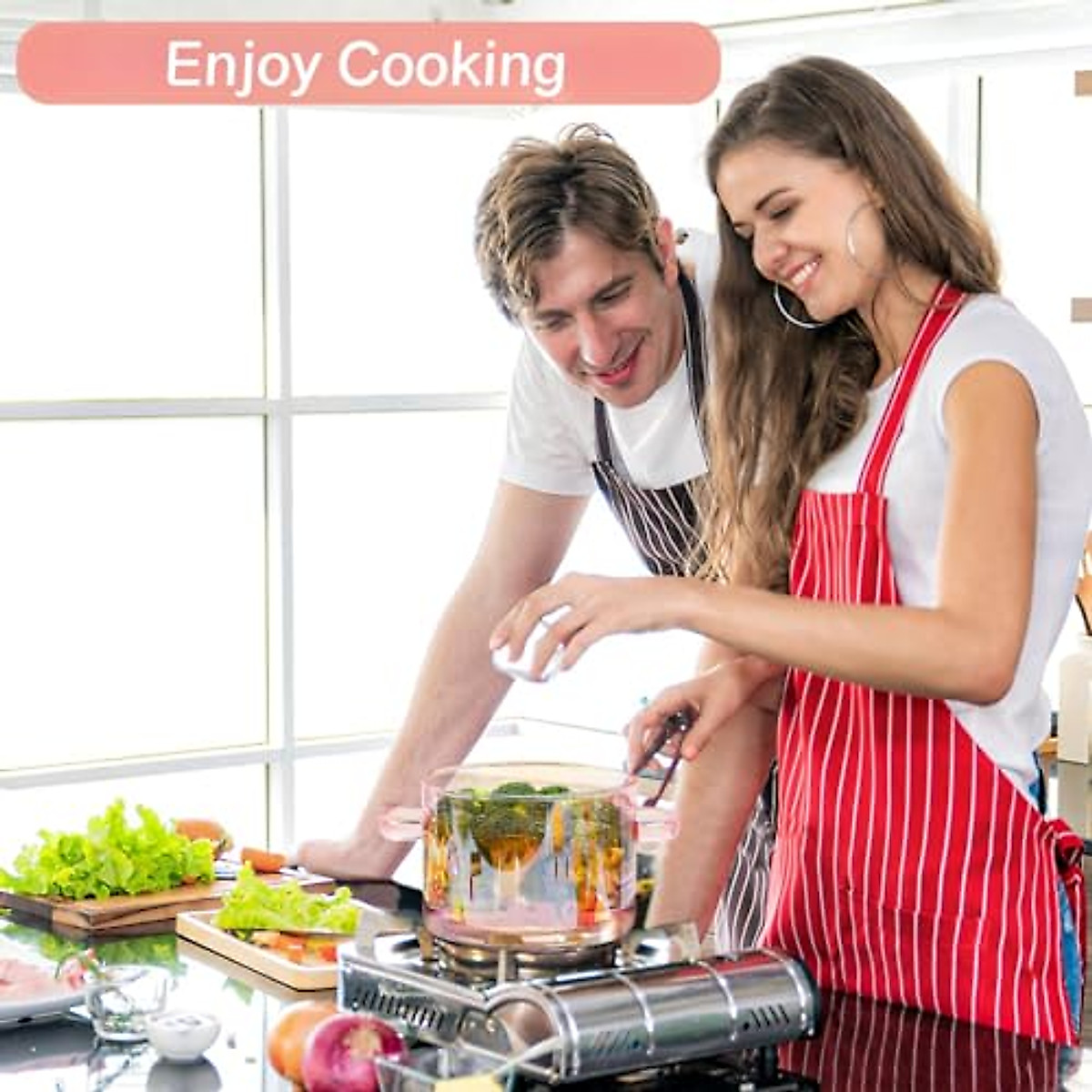 1.5L/51oz/6cups, Pink Glass Pots for Cooking on Stove Glass Pot with Lid Glass Pots for Cooking Glass Cooking Pot Heat Resistant Glass Saucepan Simmering Cooking Pasta Vegetable Soup Salad