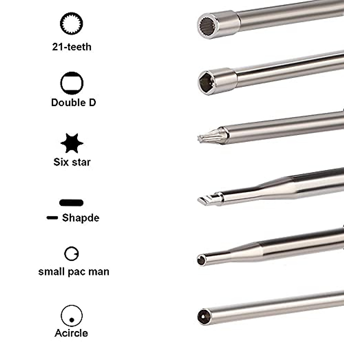 Hipa Pack-of-12 Carburetor Adjustment Tool Carburator Adjusting Kit for 2-Cycle Small Engine for Poulan Husqvarna STHIL Echo Trimmer Weedeater Chainsaw