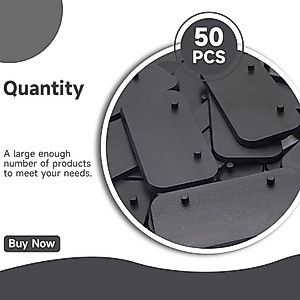 EBCO 50Pcs Plastic Black Stand Bases 32mm for Most 6 inch Action Figure Such as Marvel Legends /DC/ GI Joe / Motu Toy