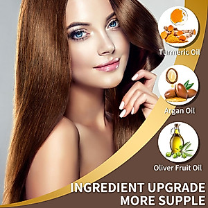 COSMTEK Dark Brown Hair Dye Shampoo for Gray Hair, Instant Natural Hair Dye Shampoo for Women & Man, 3-In-1 & Semi-Permanent, Herbal Ingredients & Ammonia-Free, Fast Acting and Long Lasting