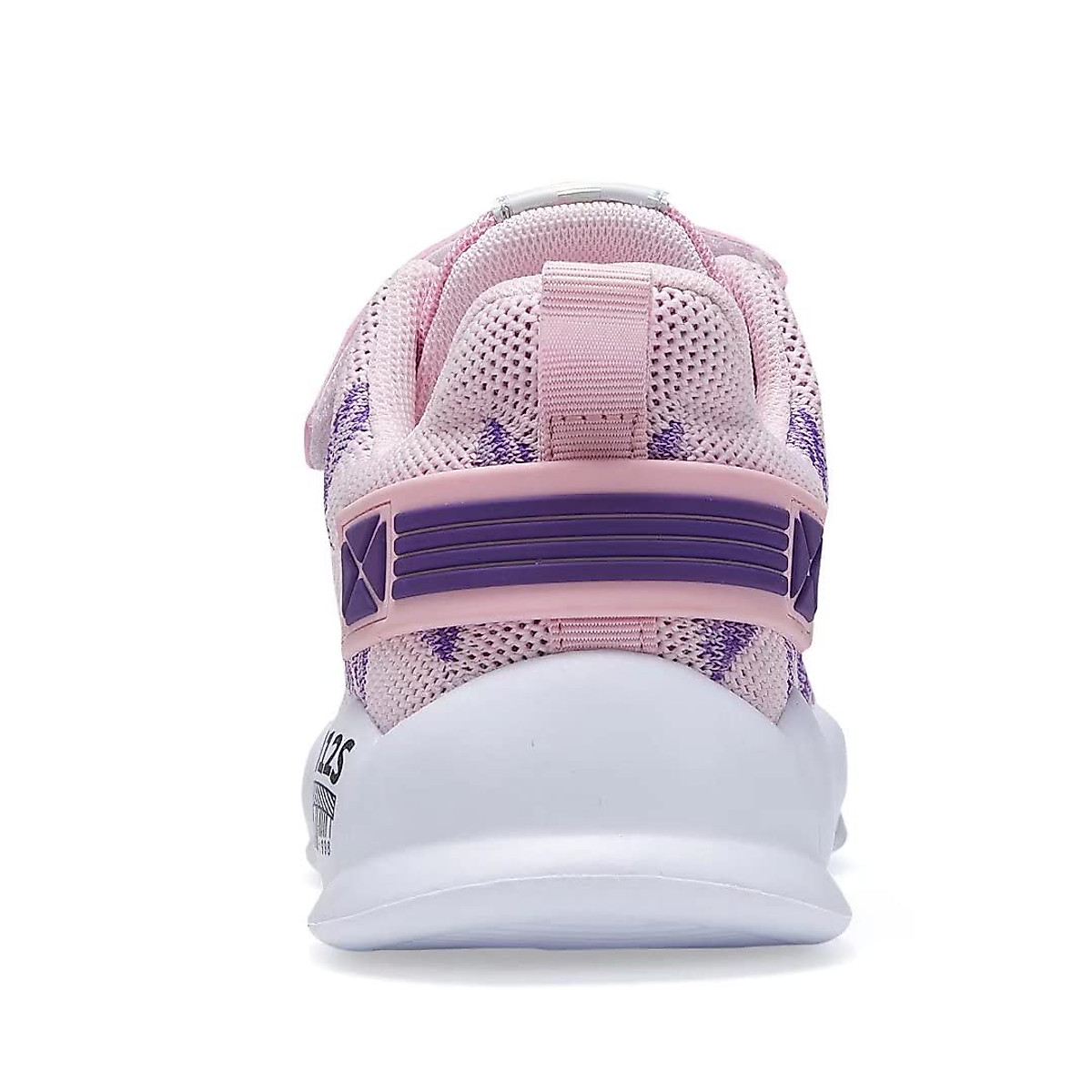 YAVY Pink Kids Breathable Sneakers Mesh Lightweight Easy Walk Casual Sport Strap Athletic Running Shoes for Little Kid Size 2