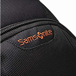 Samsonite Tectonic 2 Large Backpack, Black/Orange, 18 x 13.3 x 8.6