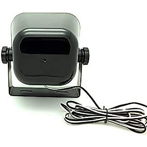 4 Inches Heavy Duty Waterproof Boat Marine Box Outdoor Speakers Surface Mounted for Skid Steer ATV UTV RZR Golf Cart Tractor Powersports Boat Truck Jeep