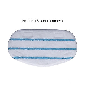 5PCS Replacement Pads Floor Mop Refill Professional Cloth Replacement Washable 10 in 1 Microfiber Mop Refill for PurSteam ThermaPro