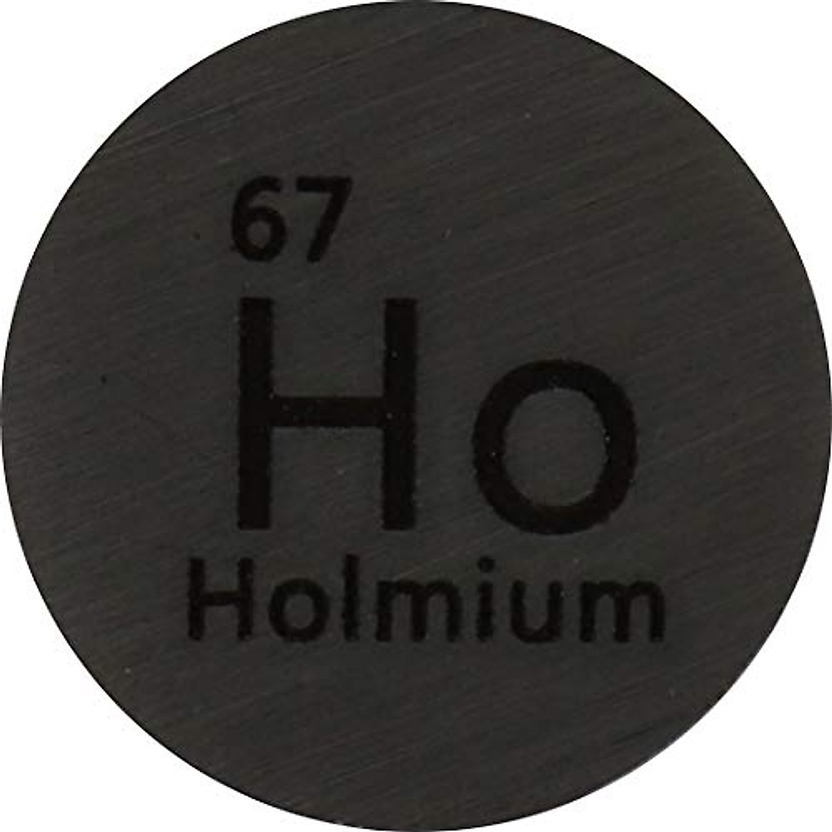 Holmium (Ho) 24.26mm Metal Disc 99.9% Pure for Collection or Experiments