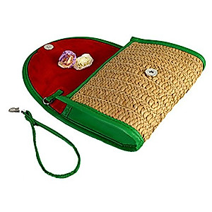 Watermelon Fruit Women's Straw Plaited Article Handbag