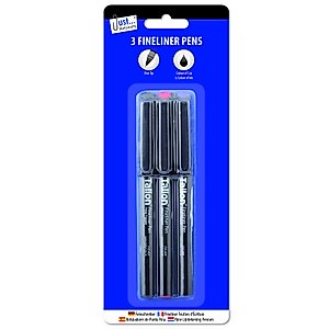 Just stationery Three Fineliner Pens