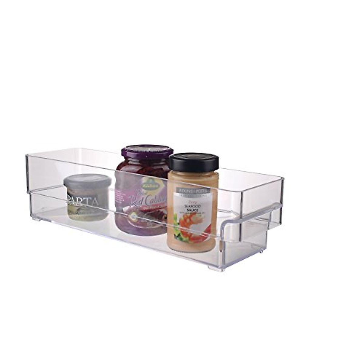 Scotty's (TM Refrigerator, Freezer, and Pantry Storage Organizer Bin - Great to Organize Your Fridge and Whole Kitchen -BPA Free (1, 14.5 x 4 x 4 Inches)