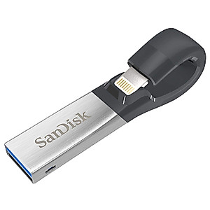 SanDisk 256GB IXpand Flash Drive for IPhone and IPad - SDIX30N-256G-GN6NE