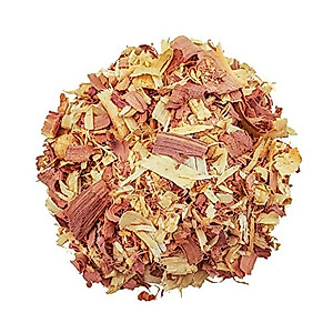 100% Natural Cedar Shavings | Mulch | Great for Outdoors or Indoor Potted Plants | Dog Bedding (4 Quart)