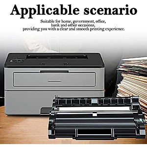 VIT 1 Pack DR-730 Black High Yield Drum Unit DR730 Compatible Replacement for Brother DCP-L2550DW-L2710DW L2750DW HL-L2350DW L2370DW/DWXL L2390DW L2395DW Printer, Sold by VoColorink. VC-DR-730- 1PK