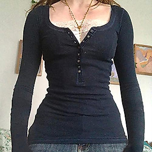 Women Y2K Graphic Long Sleeve T-Shirt Teen Girls Fairy 2000s Clothing Grunge Aesthetic 90s T Shirt Tee Tops