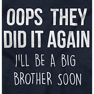 Brisco Brands Funny Big Brother Baby Announcement Baby Bodysuit Jumper Boys