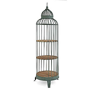 IMAX 47489 Charlotte Birdcage Shelf