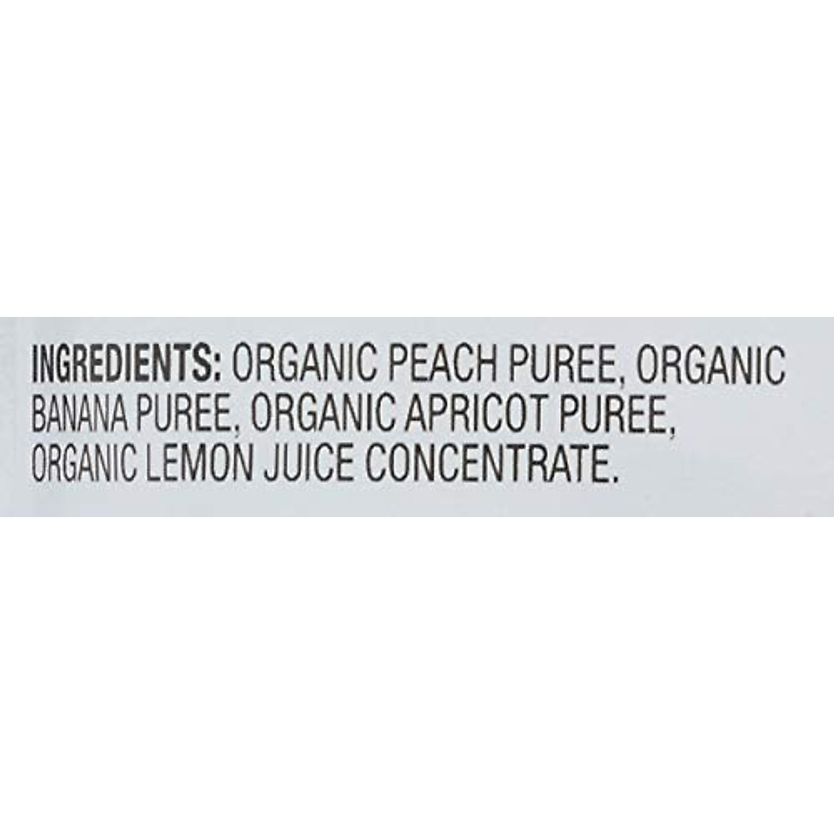Plum Organics Stage 2, Organic Baby Food, Peach, Banana, and Apricot, 4.0 Ounce