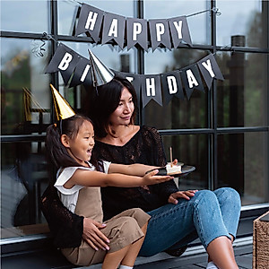 Bemeol 30 Sheets Large Letter Sickers 3 inch Vinyl Letter Alphabet Number Stickers for Bulletin Board Classroom Mailbox Window Door Home Decor(White)