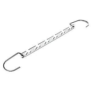 Bigougem Clothing Hanger Pants Organizer for Closet,Rotatable Foldable Household Clothes Hangers Perforated Steel Storage Rack Holder 02