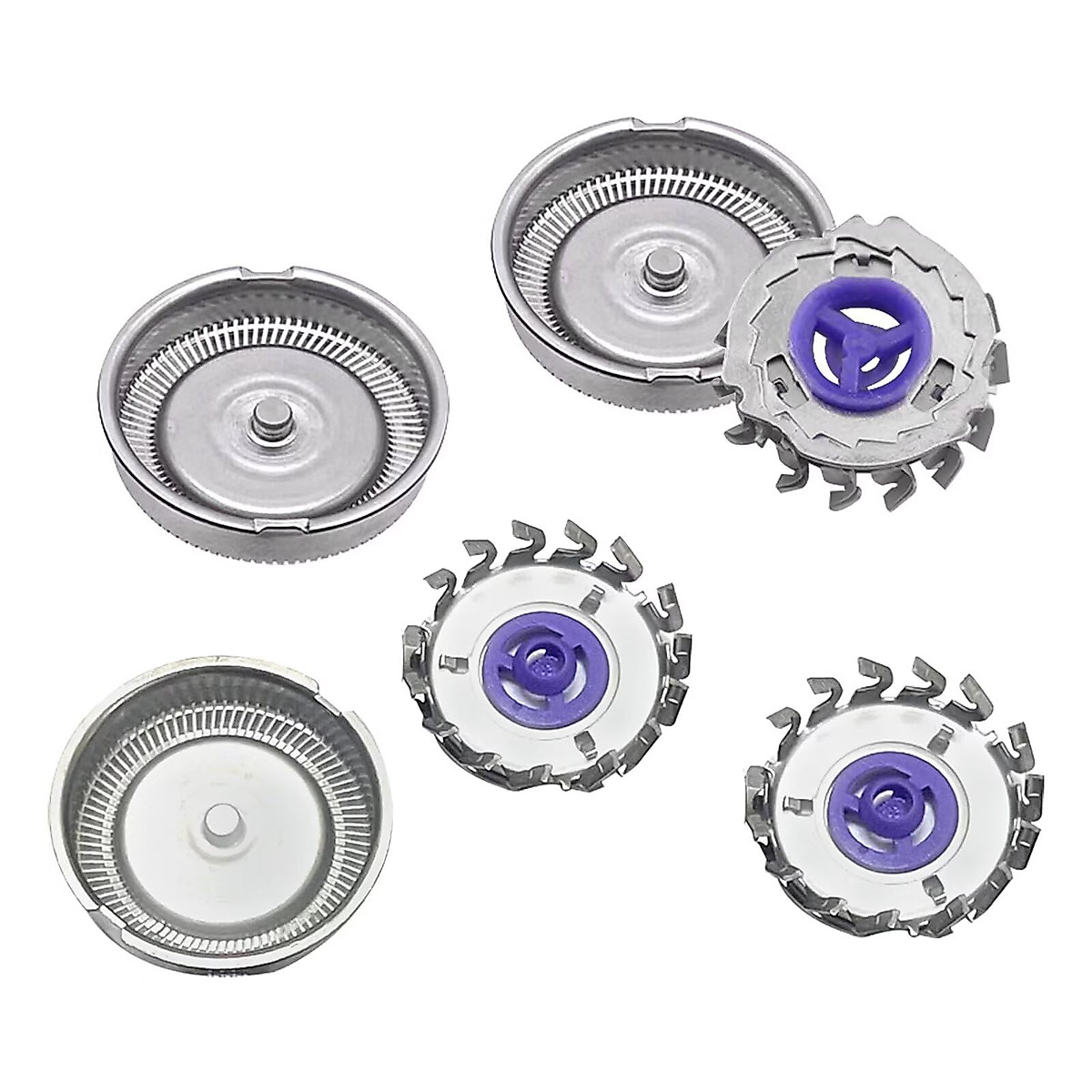 3 Pcs Replacement Shaver Head Shaver Blade for Phi&lips Norel&co Hq56 Hq55 Plus Hq4 Hq3 6948XL