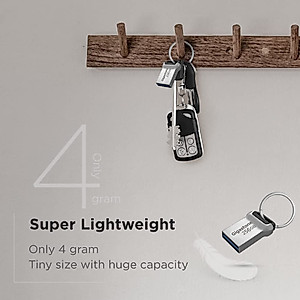 Gigastone Z90 256GB USB 3.2 Gen1 Flash Drive, Mini Fit Metal Waterproof Compact Pen Drive, Reliable Performance Thumb Drive, USB 2.0 / USB 3.0 / USB 3.1 Interface Compatible