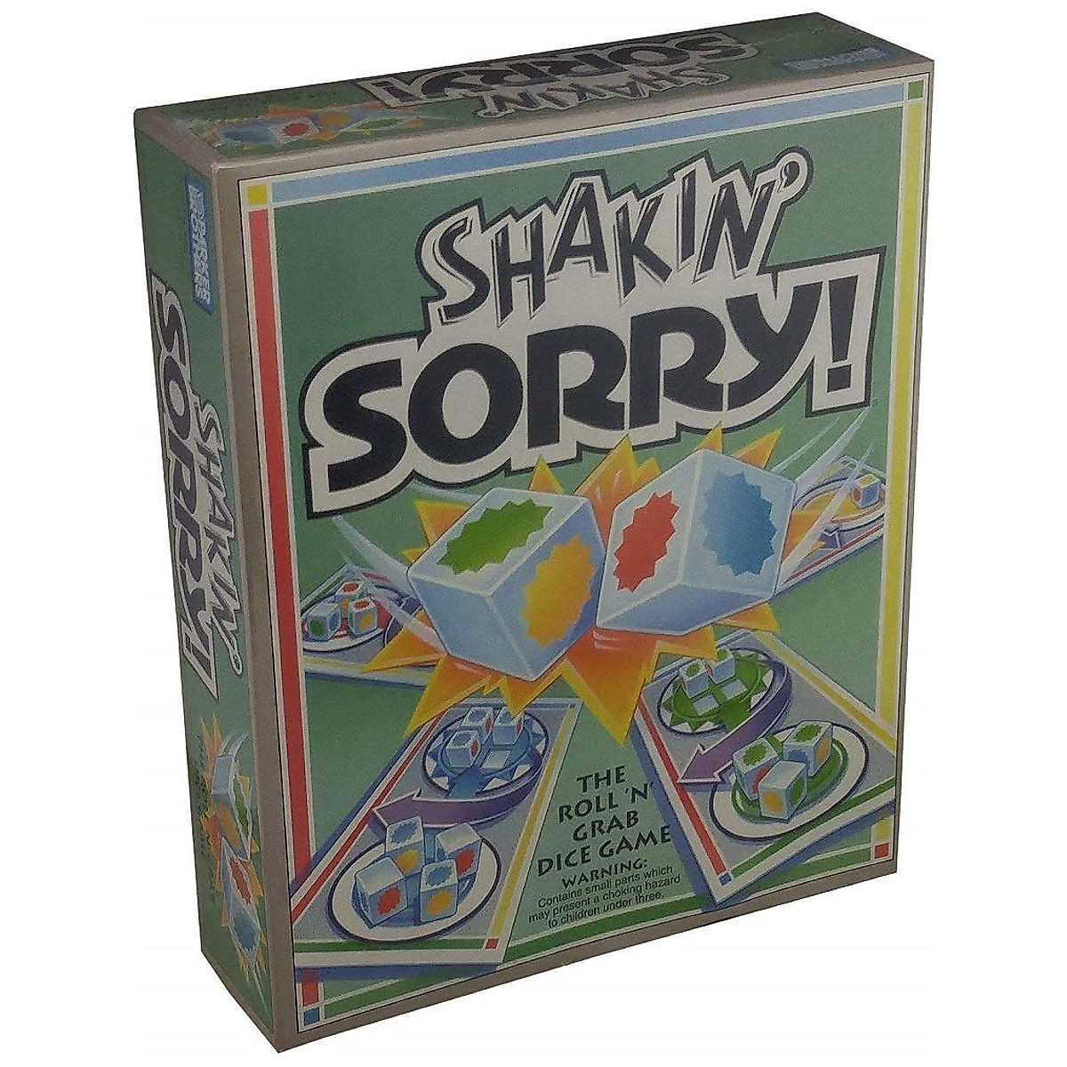 Parker Brothers Shakin Sorry Roll N Grab Dice Game