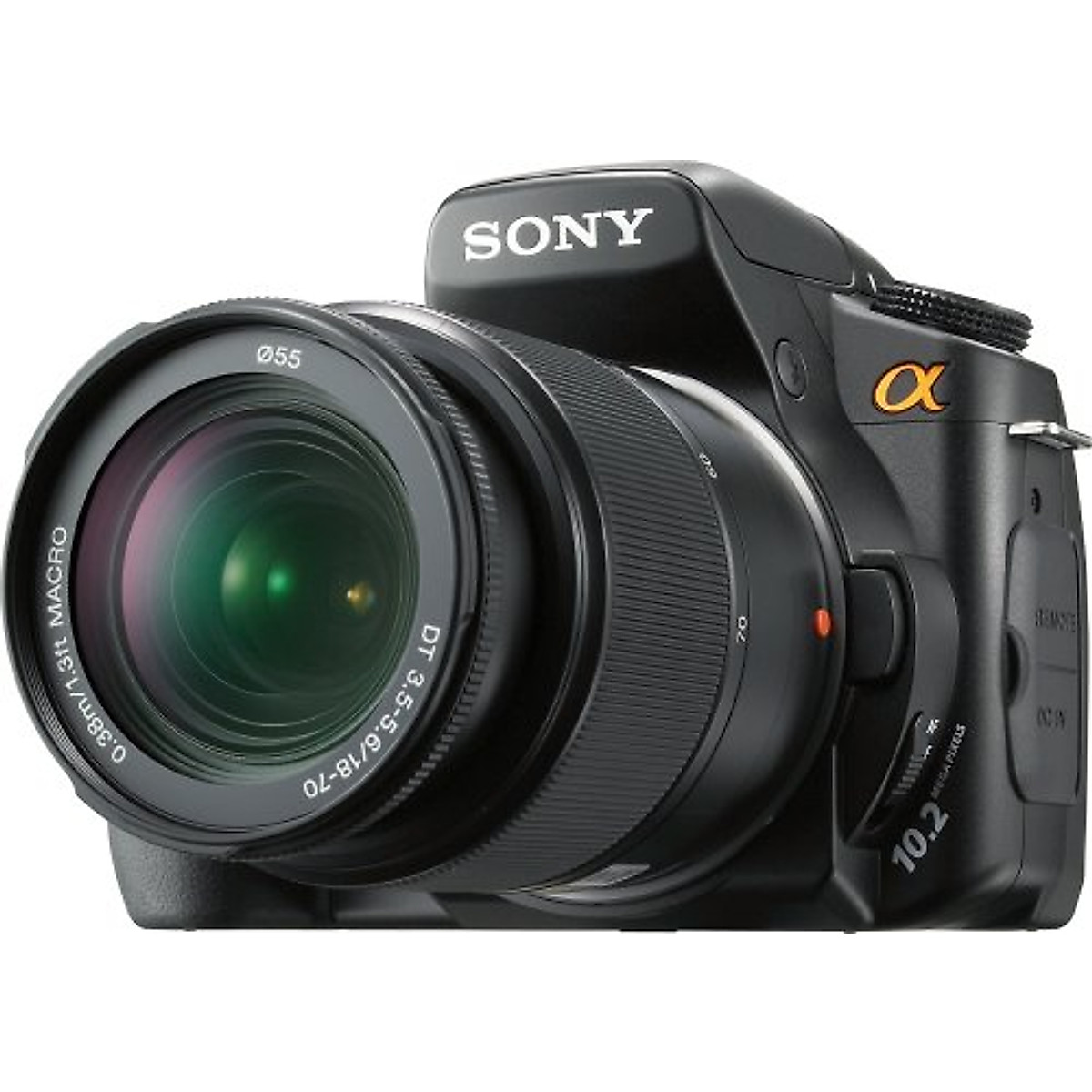 Sony Alpha A200K 10.2MP Digital SLR Camera Kit with Super SteadyShot Image Stabilization with 18-70mm f/3.5-5.6 Lens