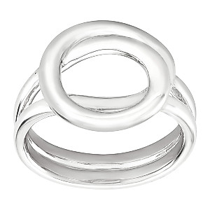 Silpada 'Karma Swirl' Ring in Sterling Silver, Size 8, Size 8
