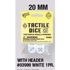 Tactile Dice 2 Each