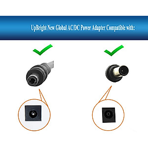 UpBright 24V DC 1A AC Adapter Compatible with bObsweep PetHair P4727546RO SW024S240100U1 NW604001 RHD30W240100 NLD100240W1A4 Junior WJ540011 bObi Pet Hair Robotic Vacuum Cleaner Power Supply Charger