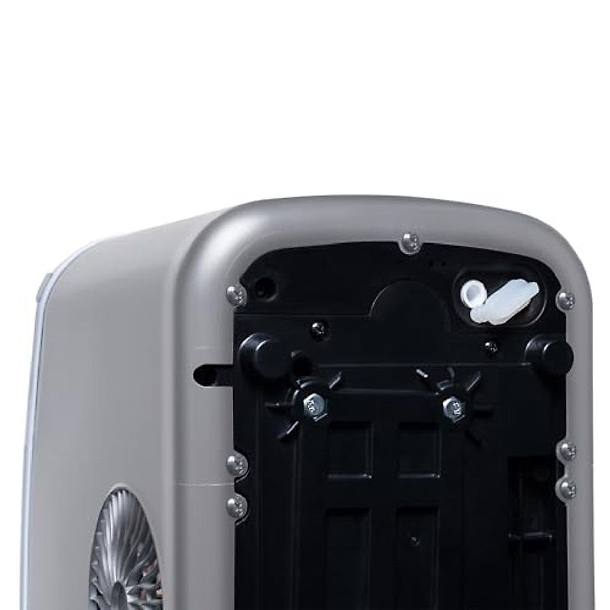 Newair Nugget Countertop Ice Maker Machine | 26 lbs. | Sonic Ice Maker in Stainless Steel, Self-Cleaning Function, Refillable Water Tank, Perfect Canes Ice for Kitchens, Offices, Home Coffee Bars