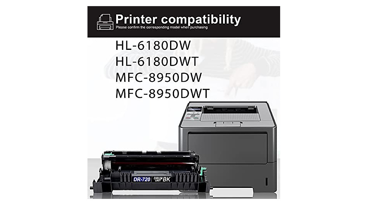 High-Yield ALUMUINK Drum Unit for Brother HL-6180/8950DW | 35,000 Pages