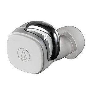 Audio-Technica ATH-SQ1TWWH Wireless in-Ear Headphones, White