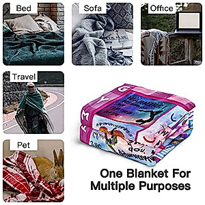 Gymnastics Gifts for Girls - Gymnastics Lovers Kids Blanket Room Decor - Gymnastics Party Decorations, Gymnastics Birthday Party Gift Gymnast Ideas for Teens Kids Daughter Granddaughter 50"x40"