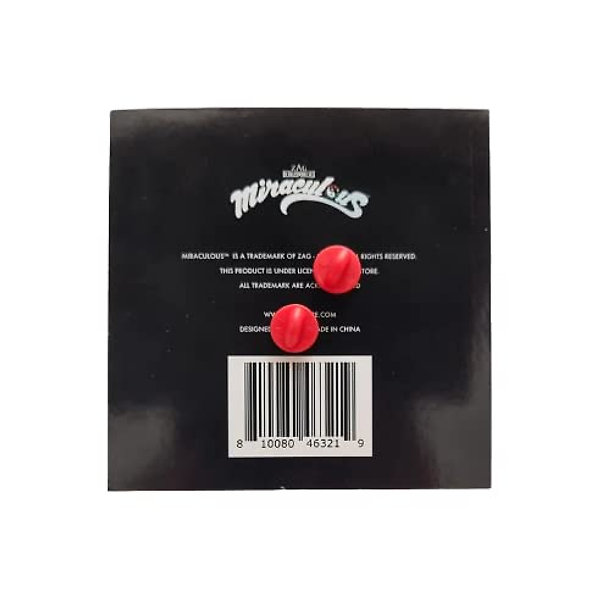 ZAG STORE - Miraculous Ladybug - Ladybug Chibi Pin, Random color