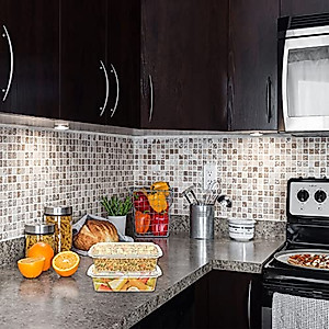 iHomeSet 30 Pack 34 Oz Plastic Meal Prep Containers with Lids, Disposable Food Storage Containers, Stackable Microwavable Freezer Dishwasher Safe Plastic Food Storage, for Office, Picnics