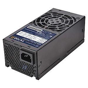 SilverStone Technology 700W Fixed Cable TFX Power Supply 80 Plus Gold TX700-G (SST-TX700-G)