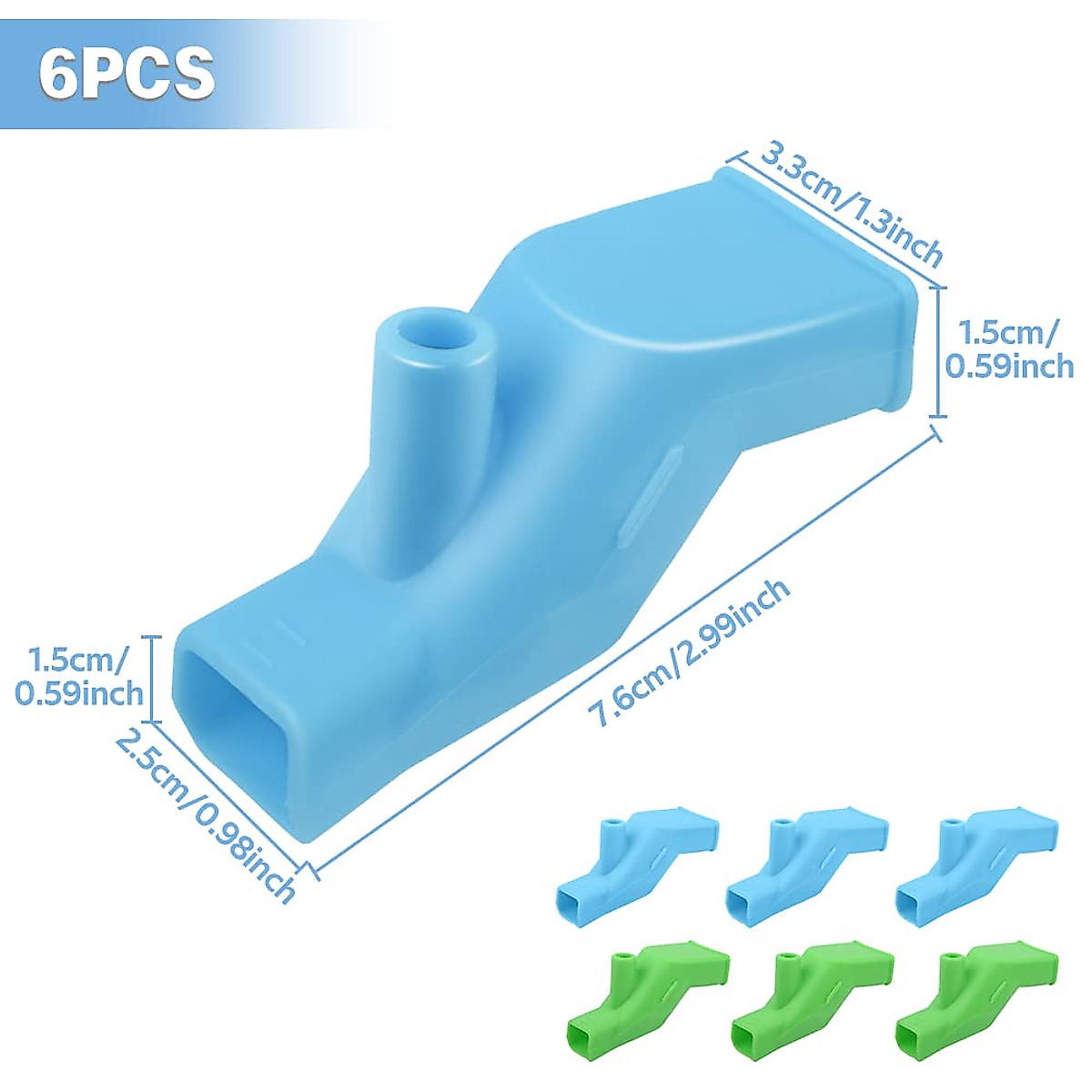 6Pcs Silicone Faucet Extender for Kids,Faucet Connector Kitchen Water Tap Extension,Portable Kitchen Sink Faucet Attachment,Baby Bath Tub Faucet Cover Bathroom Accessories