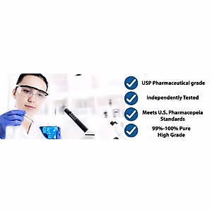 (4 Oz) 120ml Methylene Blue Pharmaceutical Grade 99.99% with Dropper, Methylene Blue USP Grade, No Formaldehyde, Heavy Metal Free, NeuroBlue Solutions