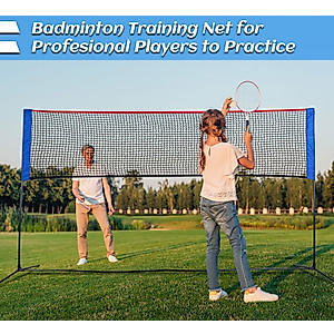 Volleyball Net with Poles 10FT Portable Volleyball Net Height Adjustable for Outdoor Backyard