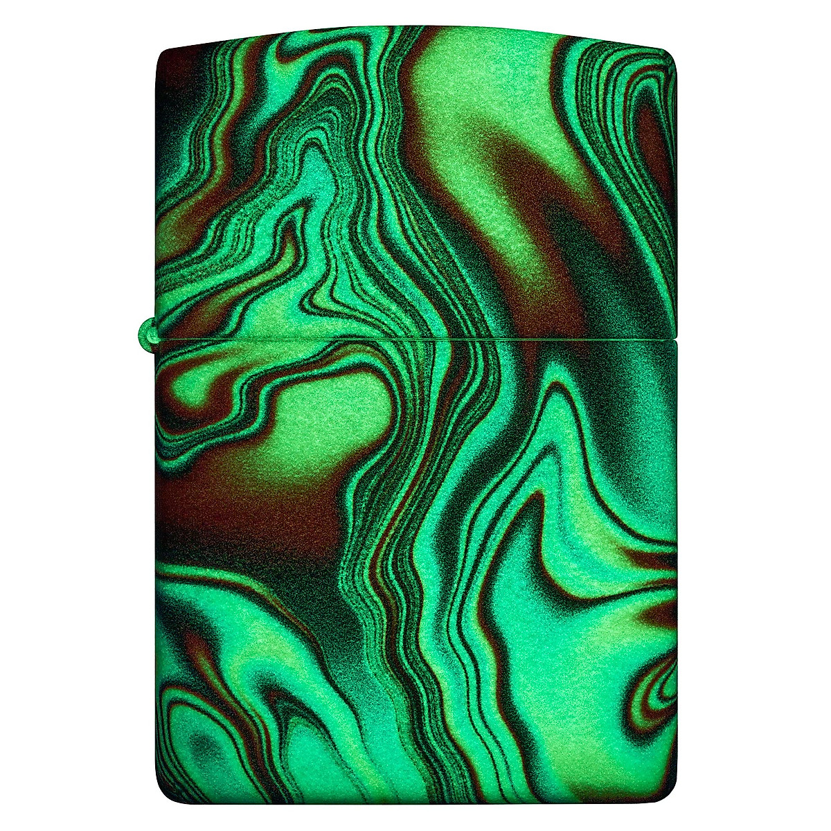 Zippo Colorful Swirl Design Glow in The Dark 540 Color Pocket Lighter