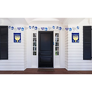 Hanukkah Banner Craft Kit - Make Your Own Hannukah Banner (2-Pack)