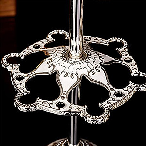 ZCGDP European-Style -Layer Wine Glass Holder Set Villa KTV Bar Home Cup Holder Decoration Wedding Props (Color : D)