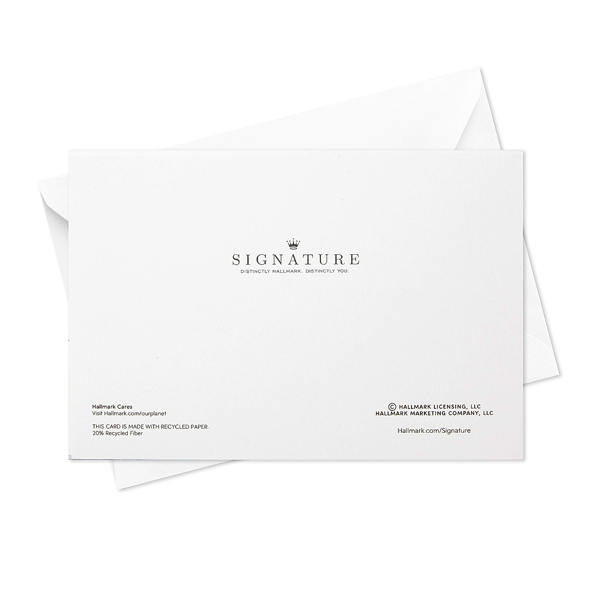 Hallmark Signature Sympathy Card (Many Thoughts and Prayers)