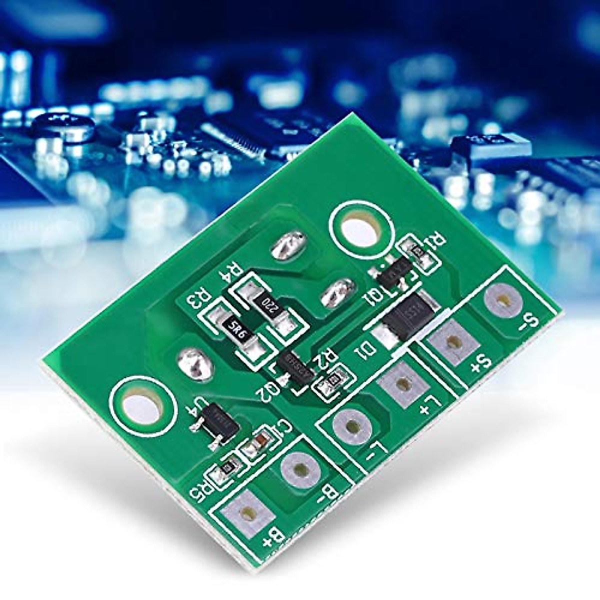 Three-Levels Switch Circuit Board with Switch Clear Connection Solar Lamp Controller Module Industrial for 3.7V Battery