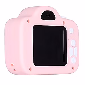 Oreilet Mini Toy Camera, Lightweight 1080P Mini Child Camera for Educational Toy for Children Kids for Boys Girls for Gift(Pink)