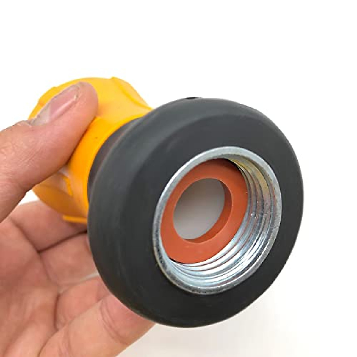 30 Pcs Garden Hose Washer Rubber, Hosnhh Heavy Duty Rubber Washer Fit All Standard 3/4" Garden Hose Fittings, Watering Timer, Sprinkler (Red）